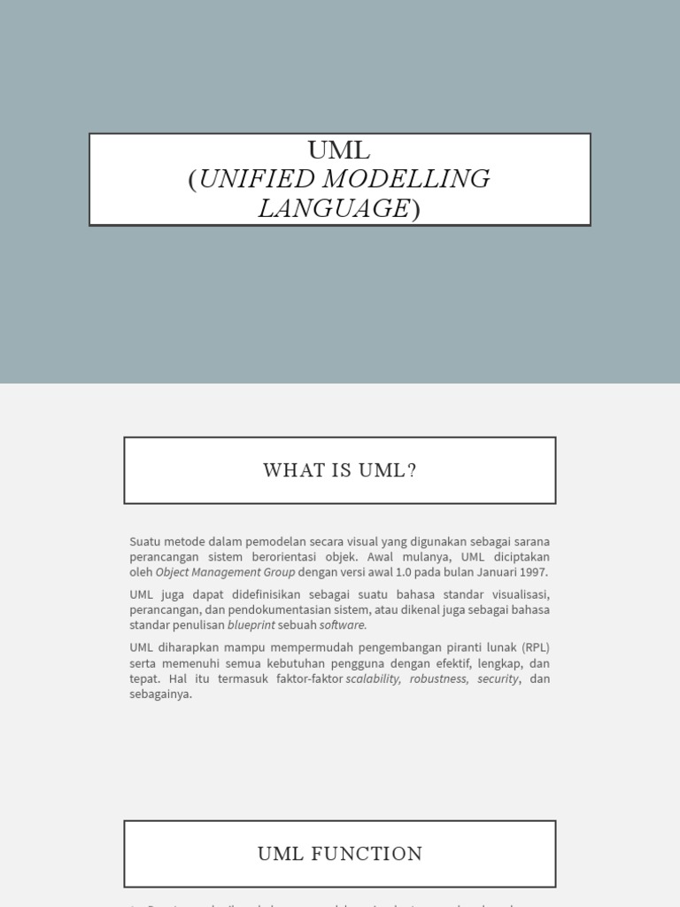 Unified Modelling Language | PDF | Seni | Komputer