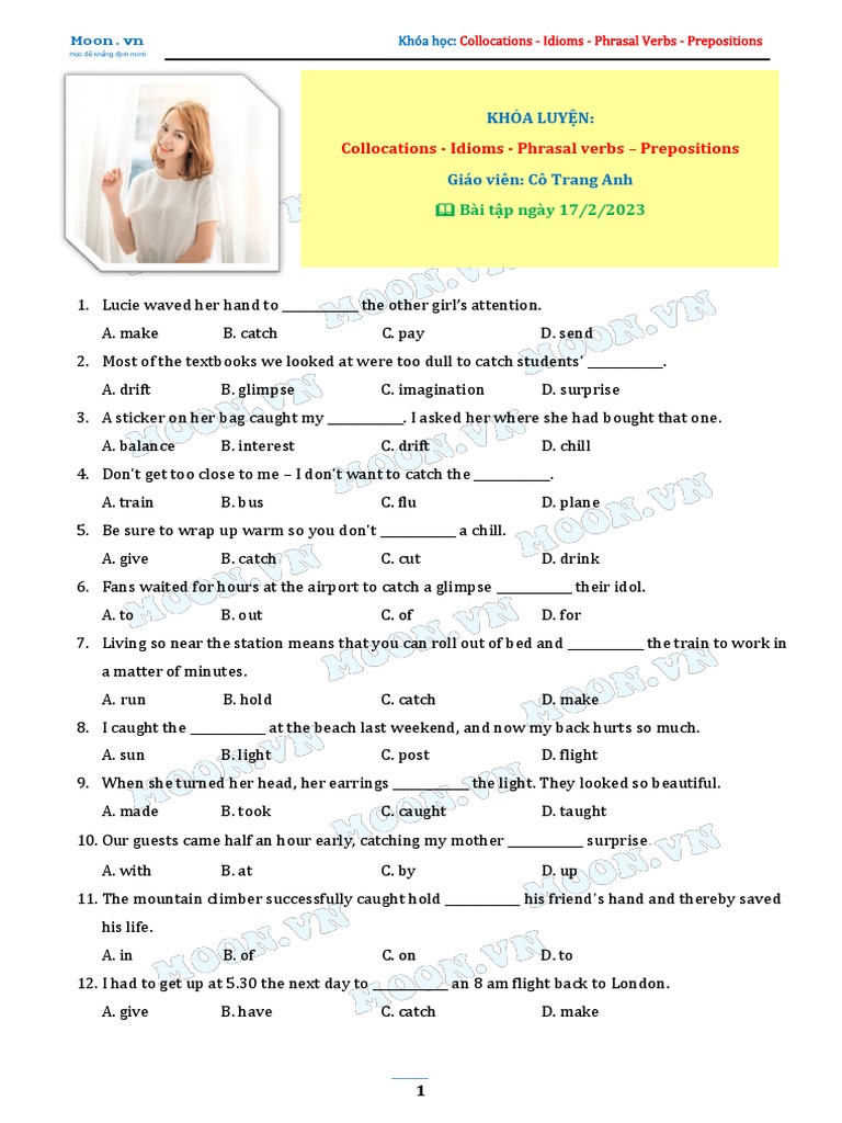 Bai Tap Ngay 1722023 Collocations With Catch 9459055 2152023123638PM ...