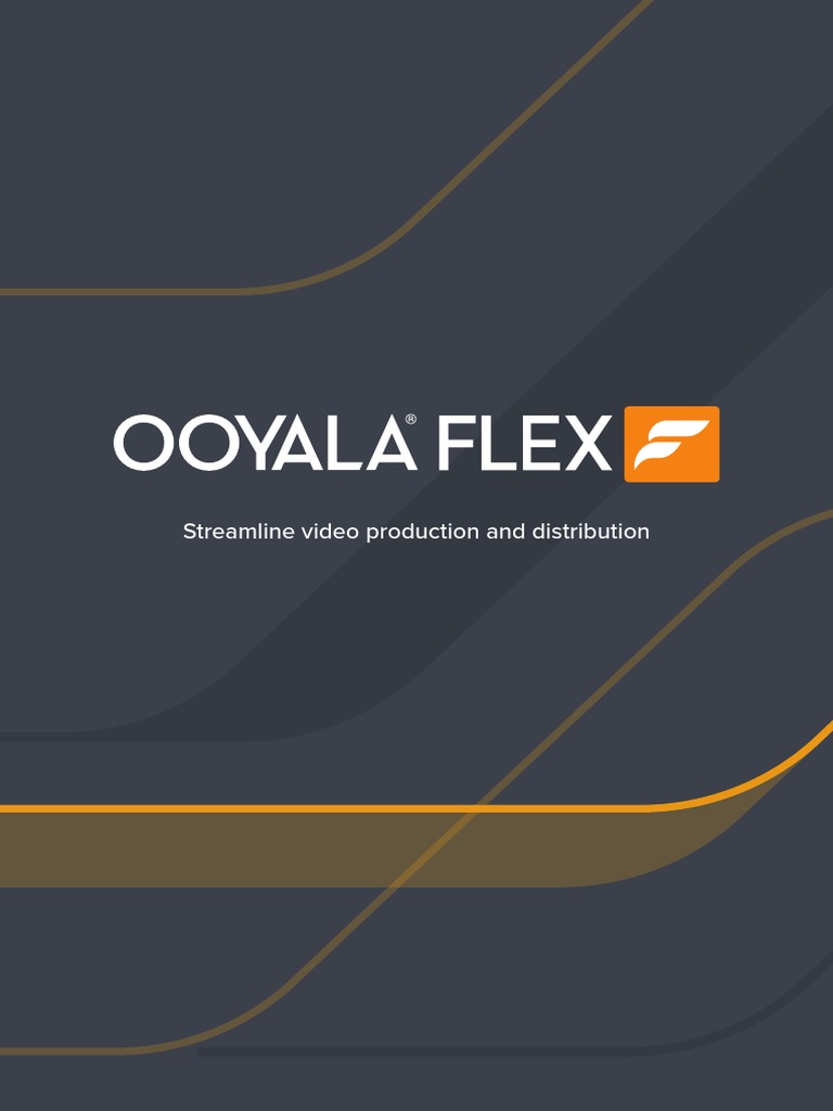 Ooyala Flex: Media Logistics Platform | PDF | Metadata | Cloud Computing