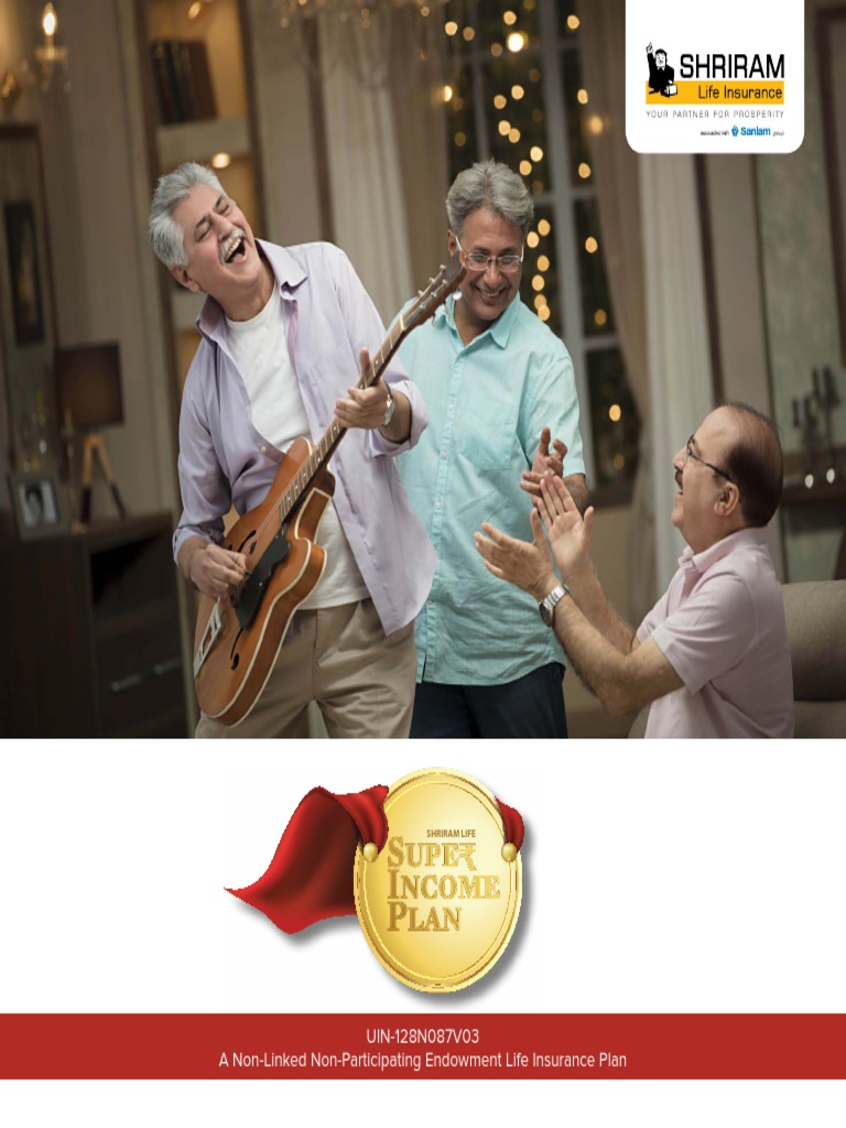 Brochure - Shriram Life Super Income Plan V03 | PDF | Insurance | Interest