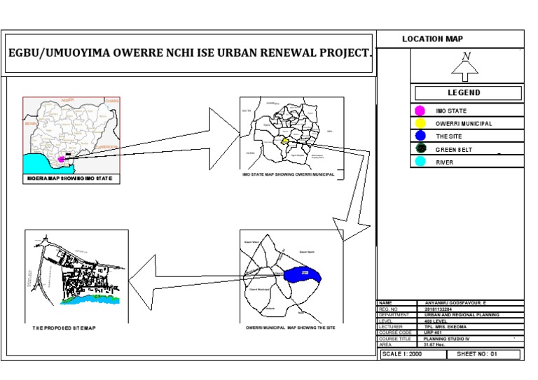Owerri Municipal Area Map and Details | PDF