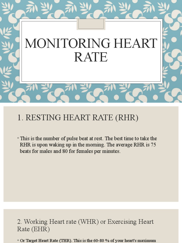 Midterm 3 Monitoring Heart Rate | PDF | Heart Rate | Pulse
