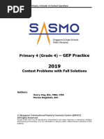Sasmo G-5 (2021) | PDF | Mathematical Concepts | Numbers