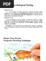 House Tree Person Test Report | PDF | Behavioural Sciences | Psychology
