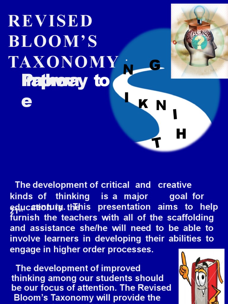 Revised Bloom's Taxonomy Overview | PDF | Knowledge | Reading Comprehension