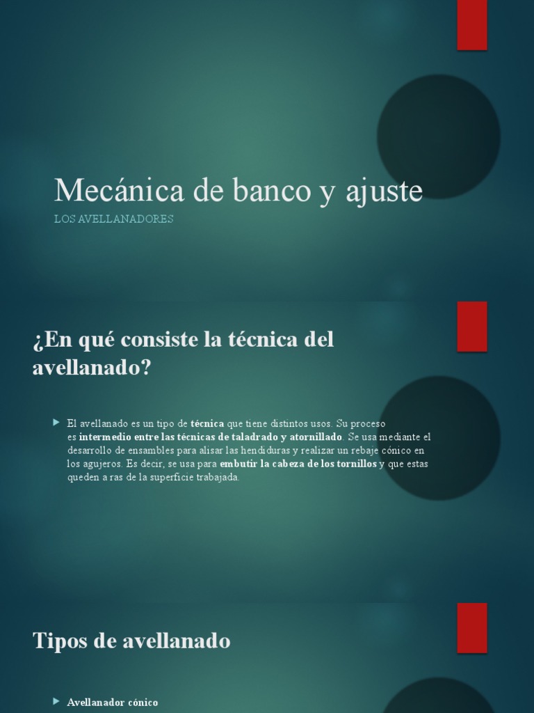Mecánica de Banco y Ajuste | PDF