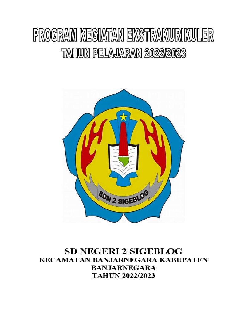 Program Ekstrakurikuler SD | PDF