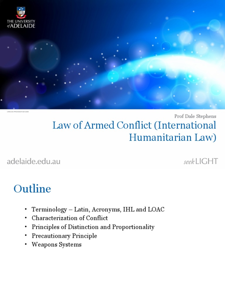 2021 Law of Armed Conflict | PDF | International Humanitarian Law | Geneva Conventions