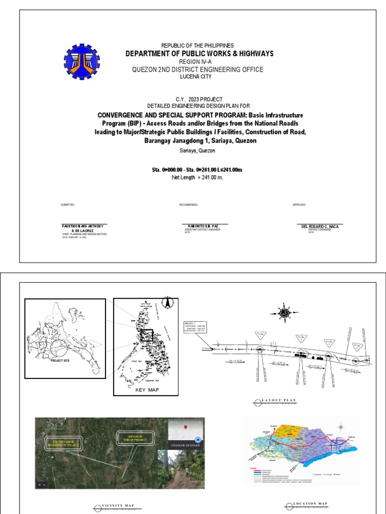 PLAN-FMR - Janagdong 1 Sariaya Quezon 2023 - 3rd Edition Corrected | PDF