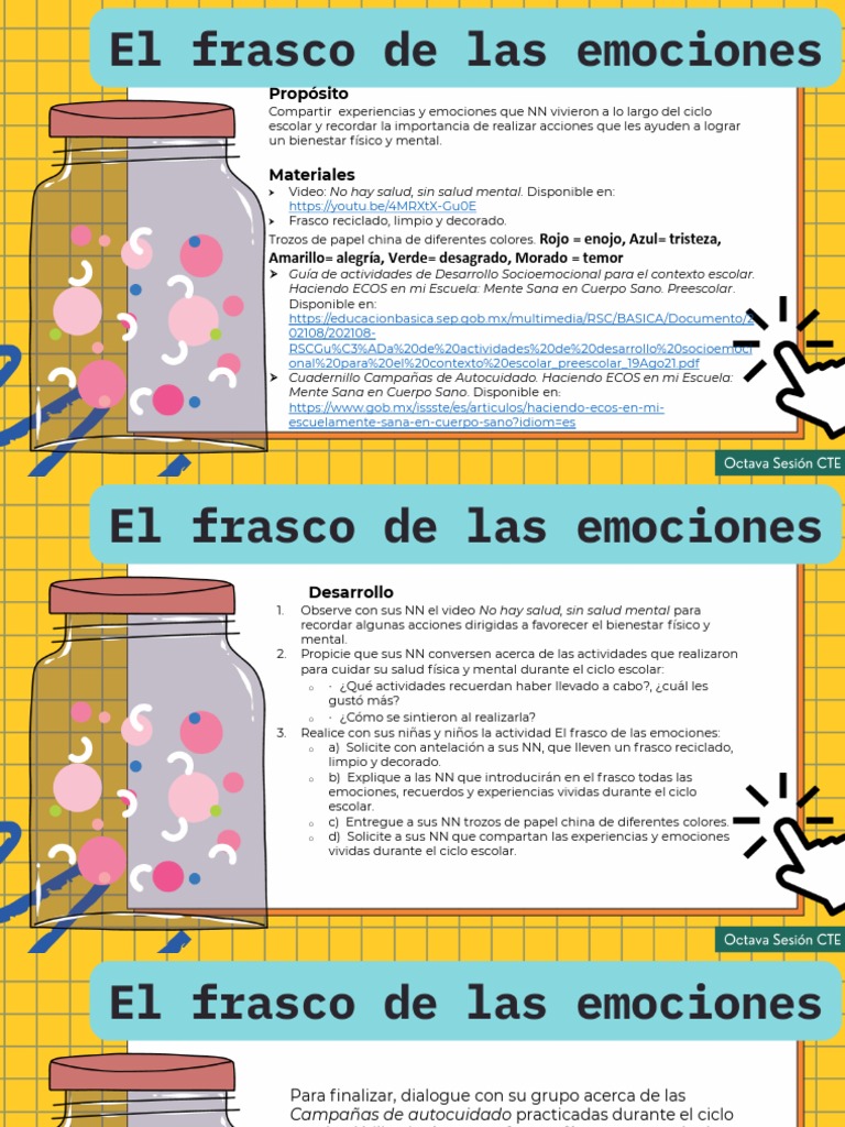 Frasco de Las Emociones | PDF | Psicología cognitiva | Metafísica de la mente