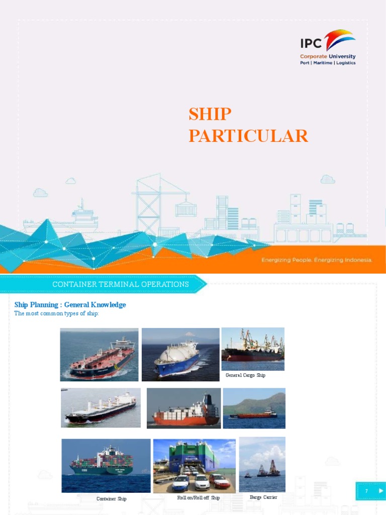 SHIP PLANNING #1 Type Kapal Container 21.09.2021 | PDF | Ships | Transport