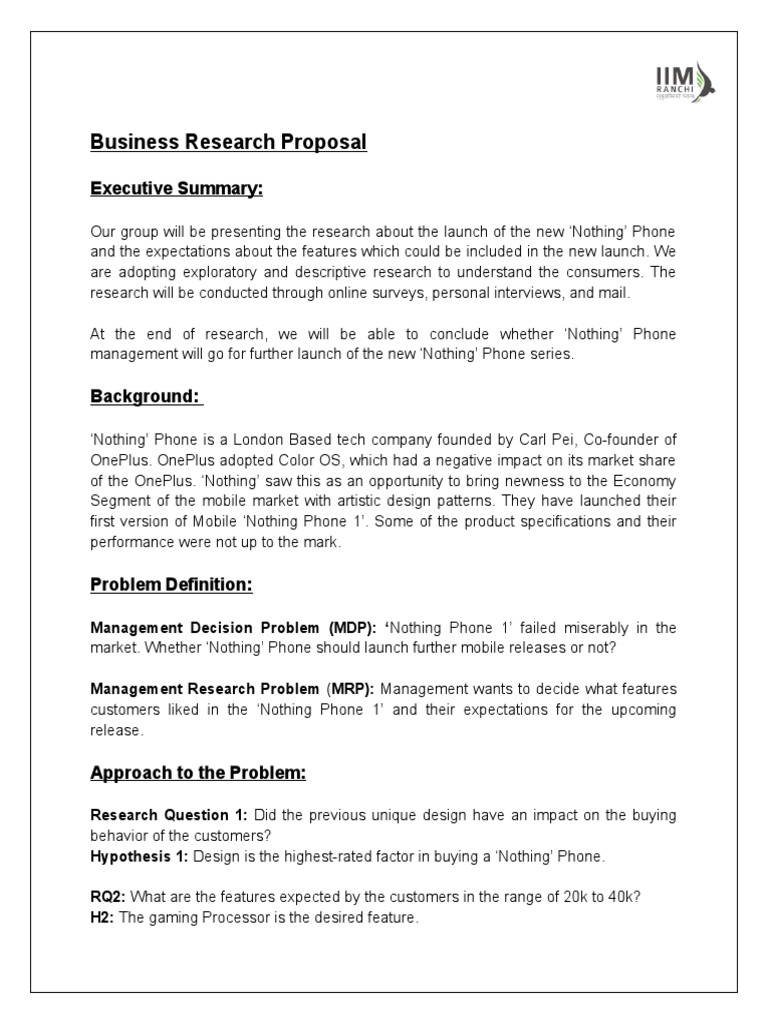 Group 10 - BRM-II Assignment | PDF | Focus Group | Telephone