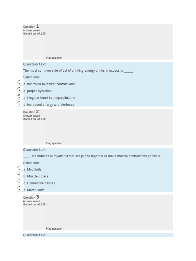 UGRD-PHYED6101-Physical-Fitness-kk | PDF | Skeletal Muscle | Heart