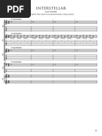 Interstellar Theme Guitar Tab | PDF | Chordophones | Guitar Family ...