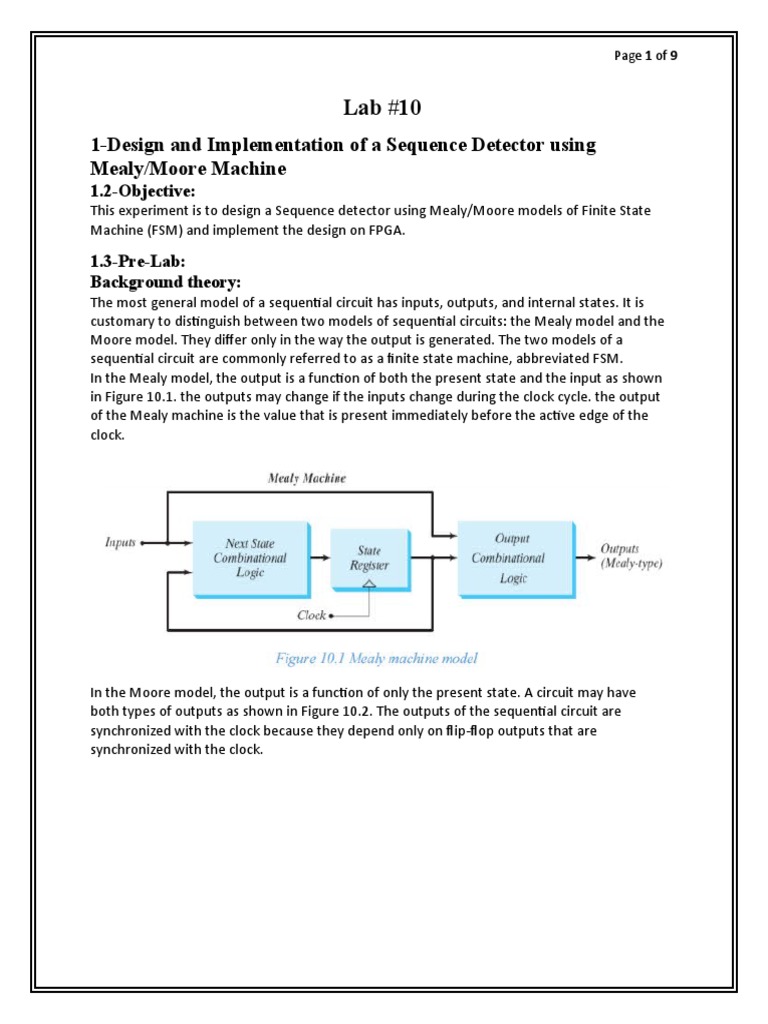 DLD Lab 10 | PDF | Field Programmable Gate Array | Electrical Engineering