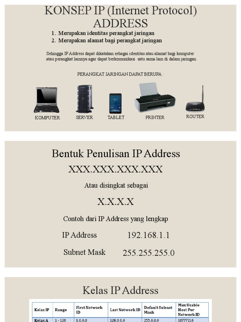 Panduan Dasar IP Address | PDF | Teknologi & Rekayasa