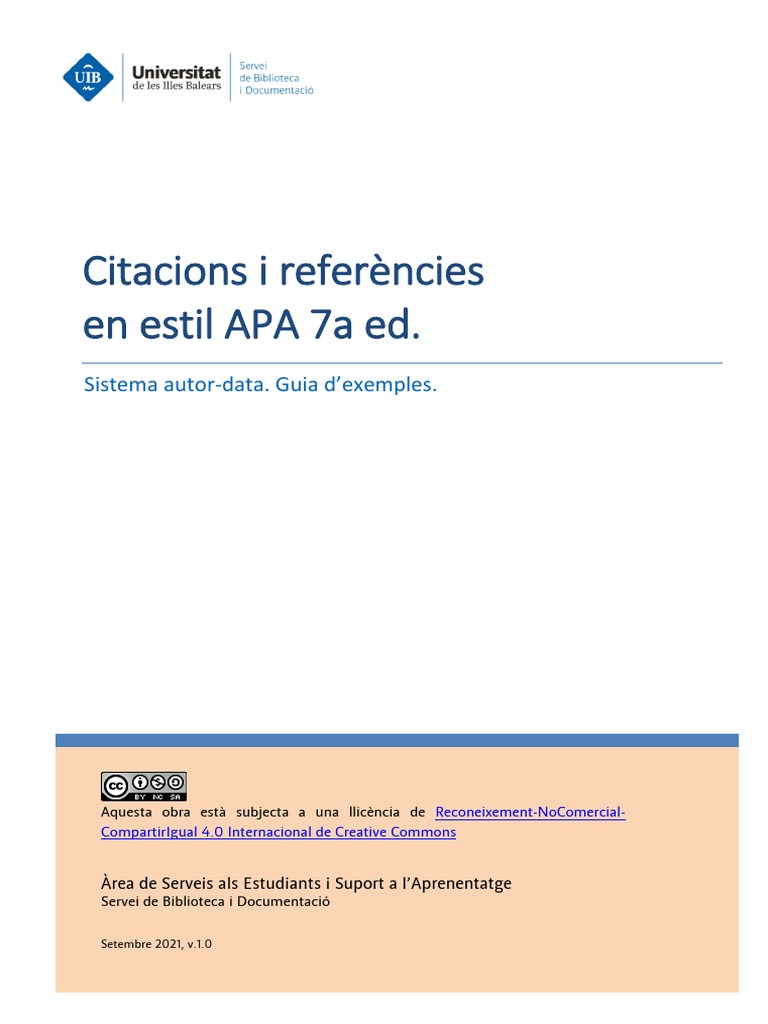 Ejemplos Apa | PDF