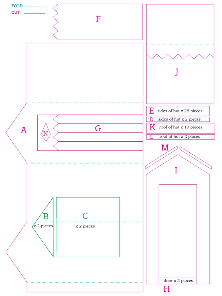 Beach Hut Template PDF | PDF