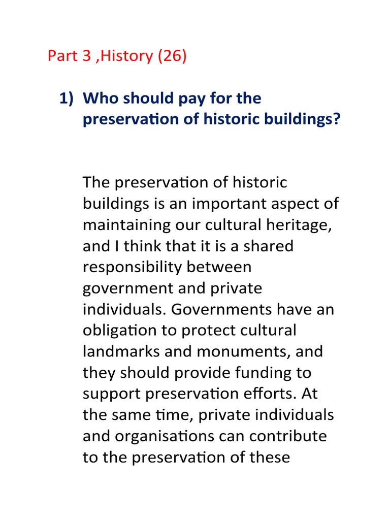 History Part 3 (Ielts) | PDF