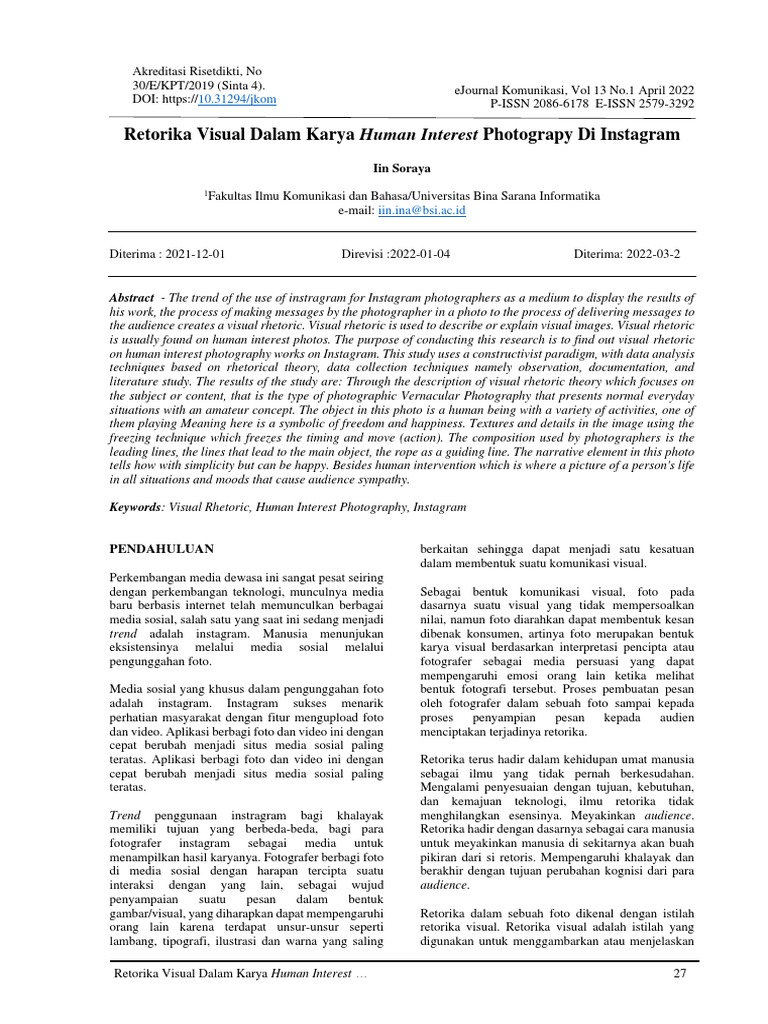 Jurnal Kualitatif Sinta PDF | PDF | Cognitive Science