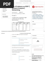 Critical Path Method Exercise Question With Solutions | PDF