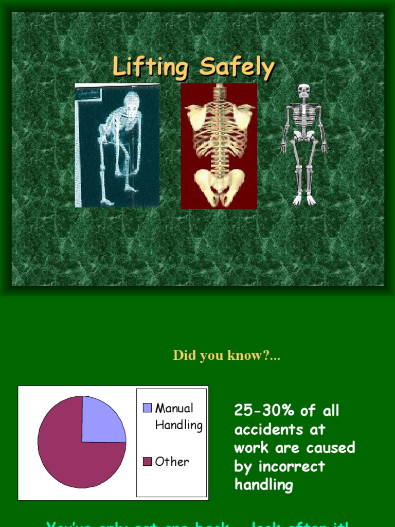 Lifting Safely: 25-30% of Workplace Accidents Caused by Incorrect ...