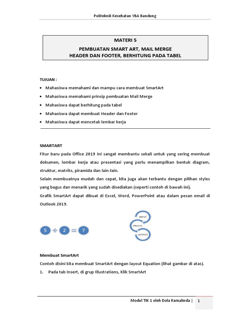 Modul TIK 1 (Sesi 5) | PDF