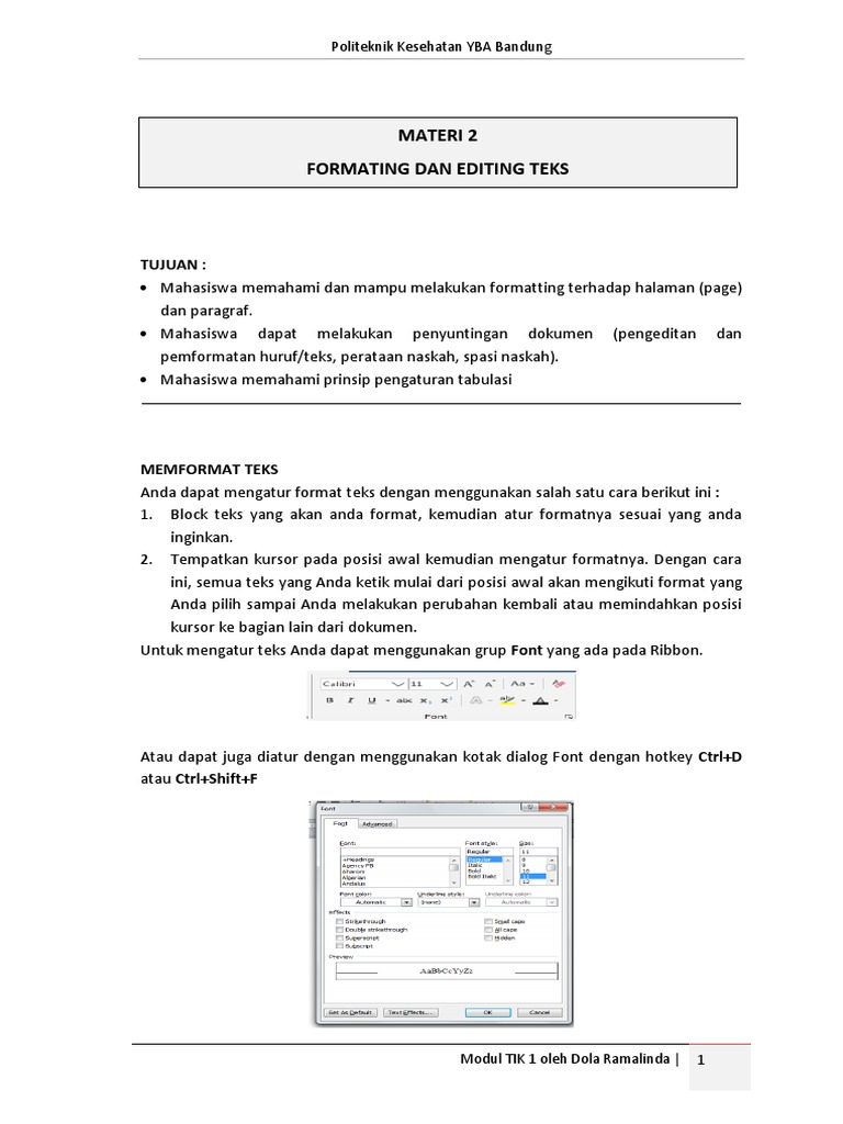 Modul TIK 1 (Sesi 2) | PDF
