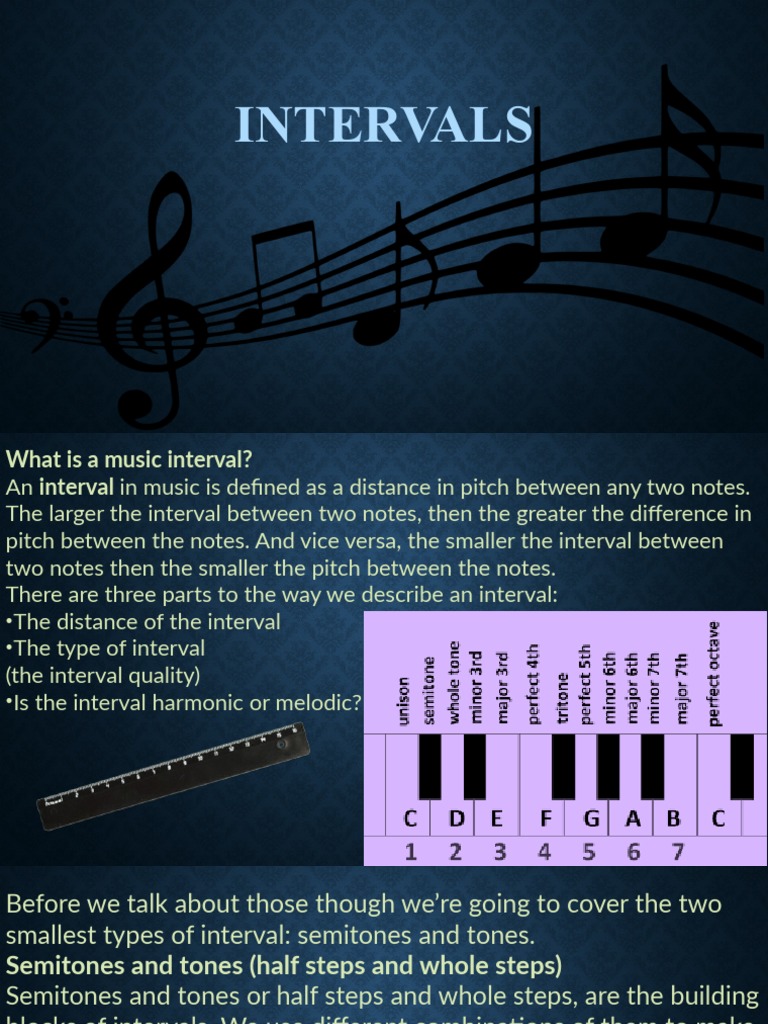 Understanding Music Intervals | PDF | Interval (Music) | Harmony