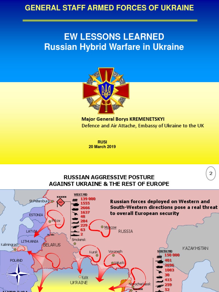Russian Electronic Warfare Tactics in Ukraine | PDF | Electronic ...