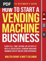 Vending Machine Placement Proposal | PDF | Vending Machine