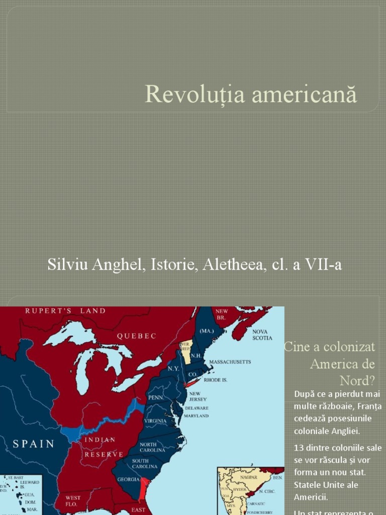 Revolutia Americana | PDF