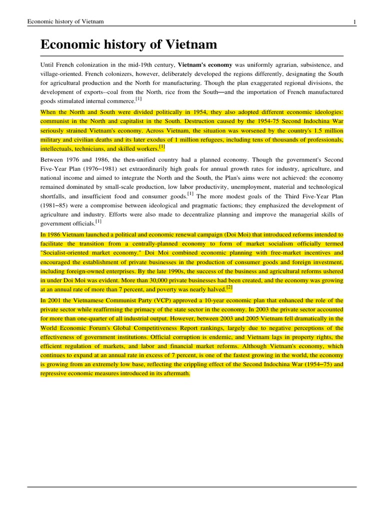 Vietnam's Economic Evolution | PDF | Economies