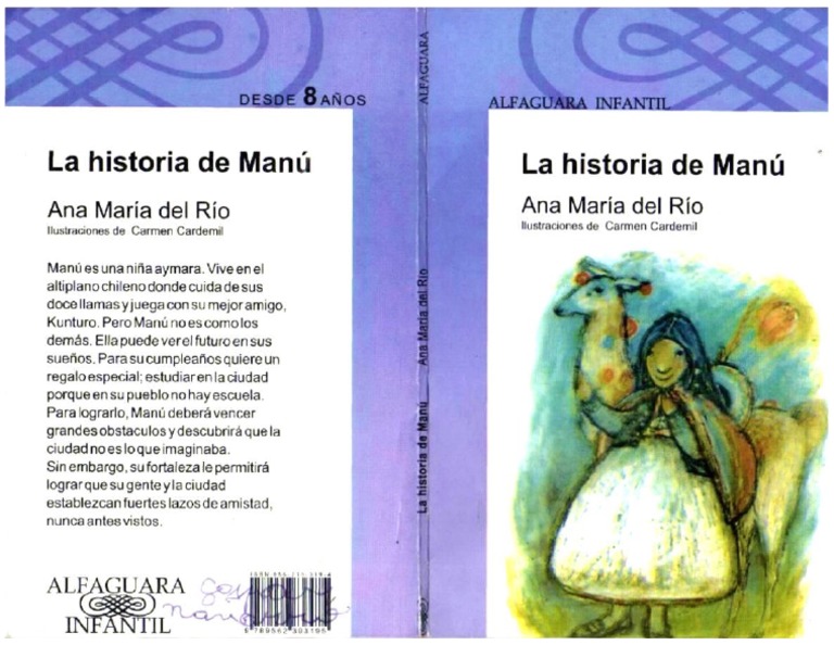 Portada La Historia de Manu | PDF