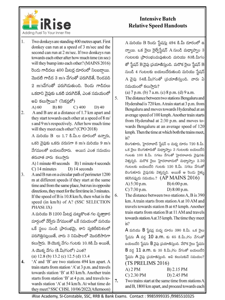 Relative Speed Final Handout - 16030174 - 2023 - 02 - 27 - 14 - 47 ...