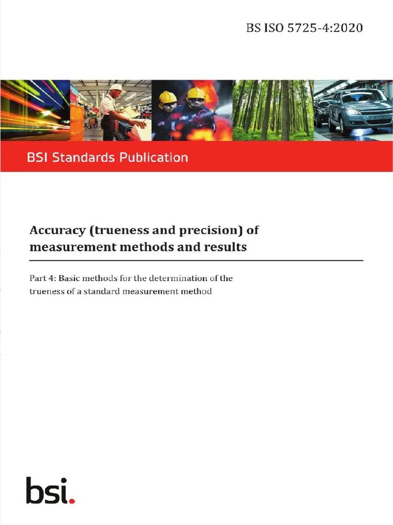 Iso 5725-4 - 2020 PDF | PDF