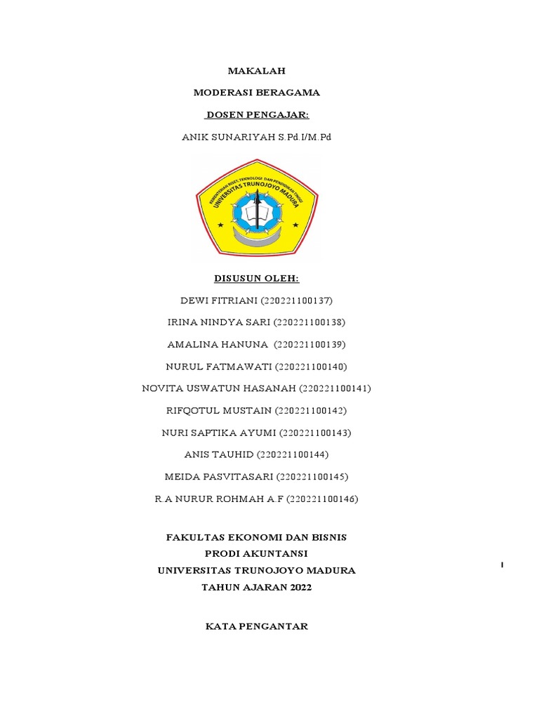 Makalah Pai Kel 5 | PDF