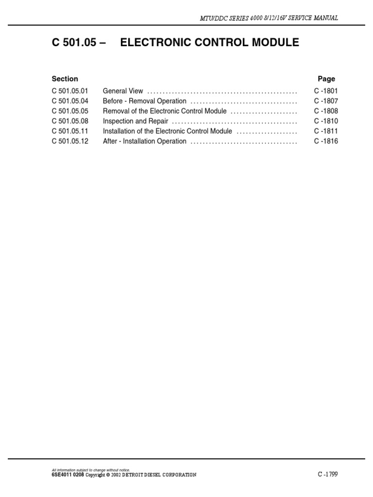 Multi-ECM Engines For Commercial and Industry Application PDF | PDF ...
