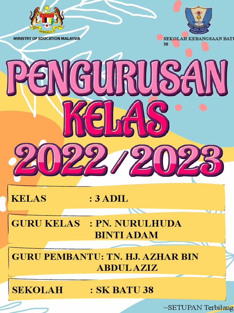 Fail Pengurusan Kelas 2023 | PDF