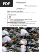 SOP of Washing Dishes | PDF | Dishwasher
