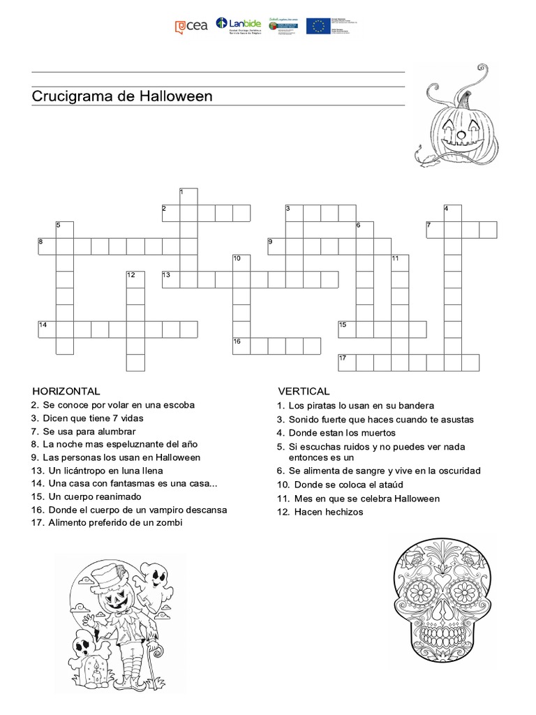 Crucigrama de Halloween | PDF