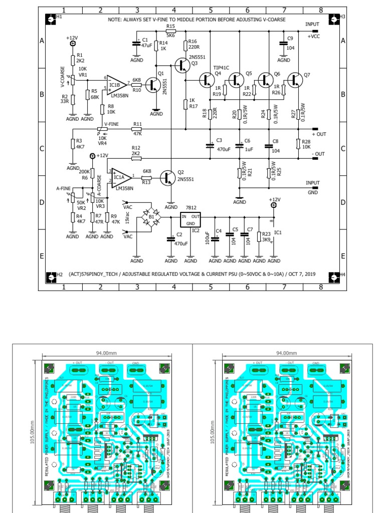 Adjustable Regulated PSU Guide | PDF | Passenger Rail Transport