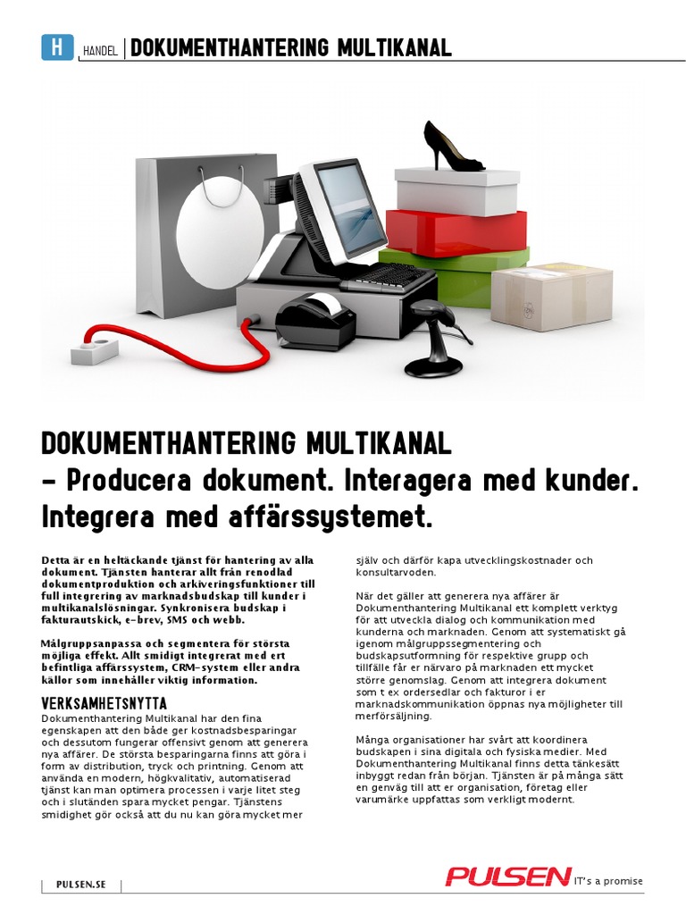 TB H Dokumenthantering+Multikanal | PDF