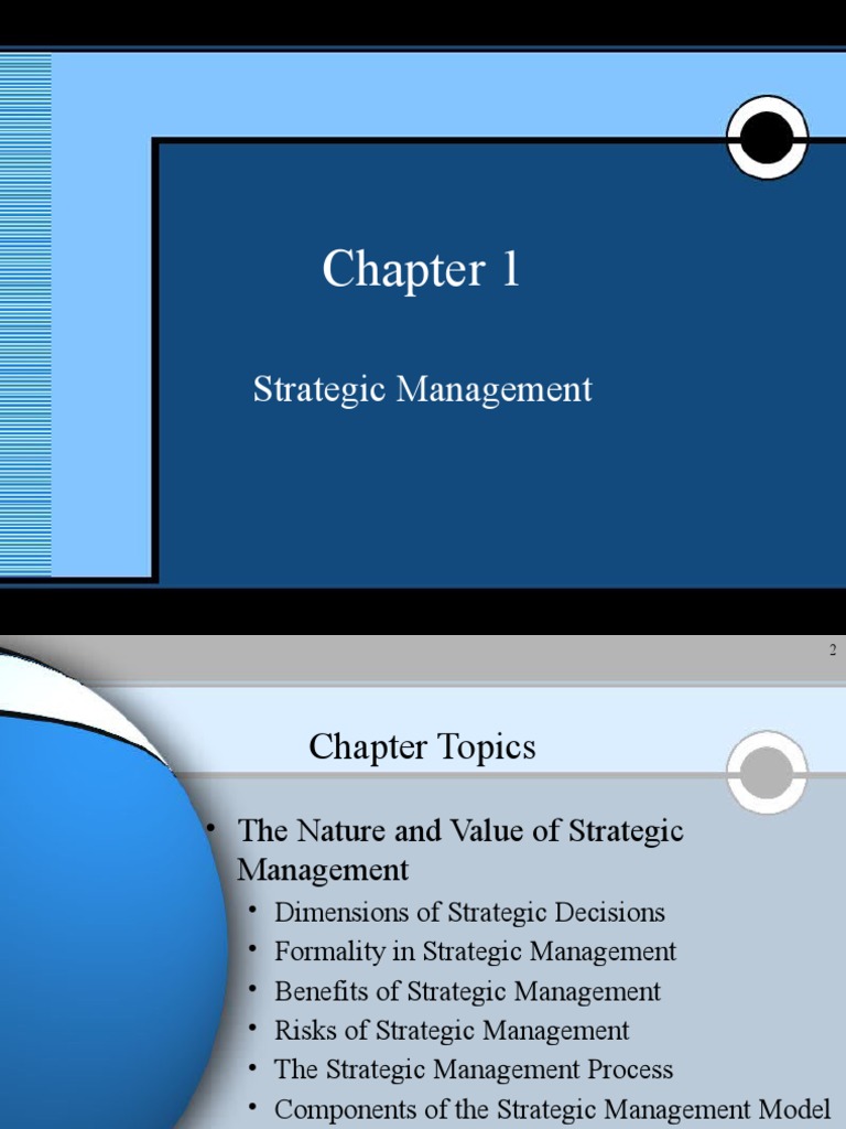 Introduction To Strategic Management | PDF | Strategic Management ...