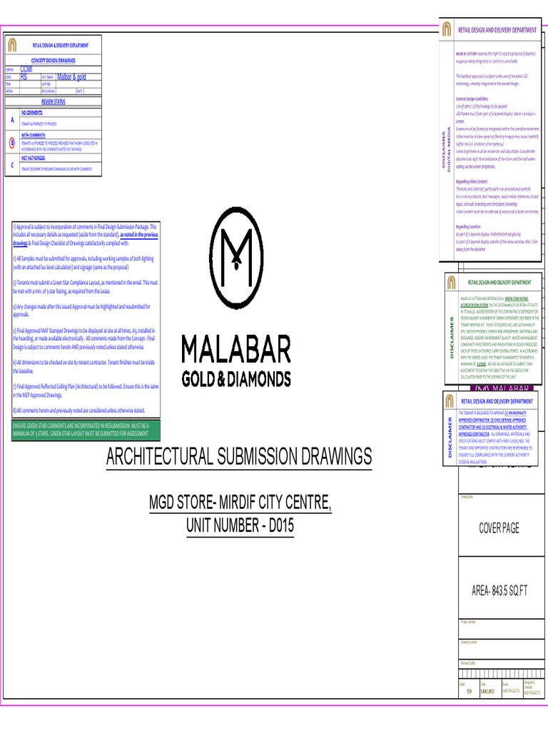 CDB2 CCMi Malabar Gold D015 | PDF | Leasehold Estate