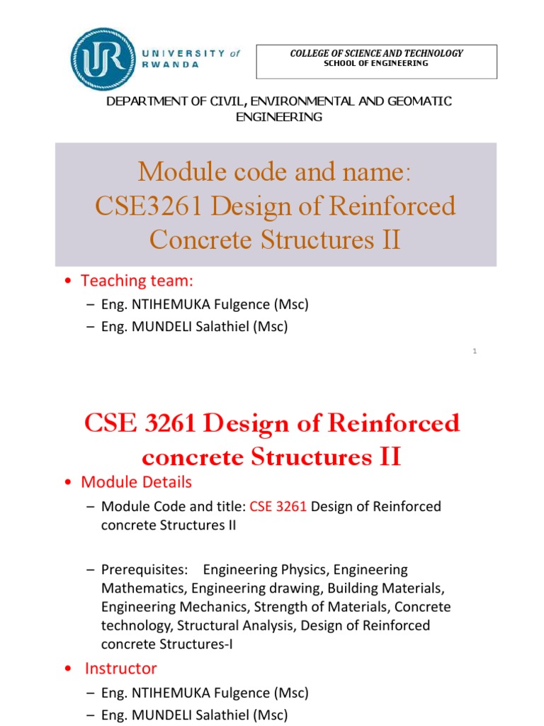 Lectures 1and2 Pdf Beam Structure Engineering