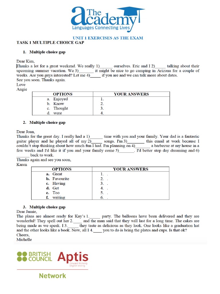 Unit 1 As Exam PDF | PDF | Performing Arts