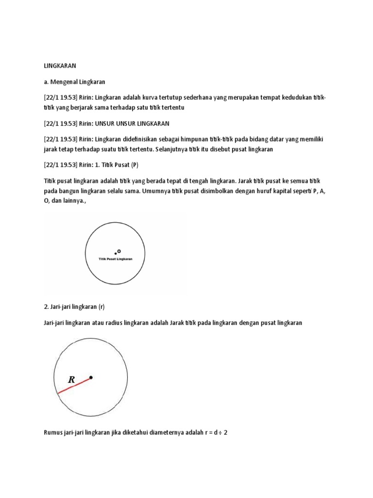 LINGKARAN | PDF