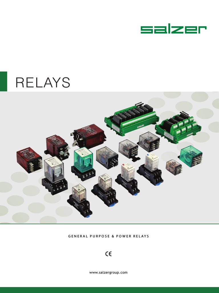 Relays: General Purpose & Power Relays | PDF | Relay | Alternating Current