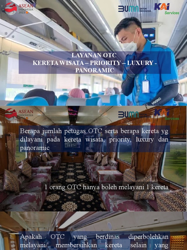 Layanan Otc Ka Wisata Priority Luxury Dan Panoramic | PDF